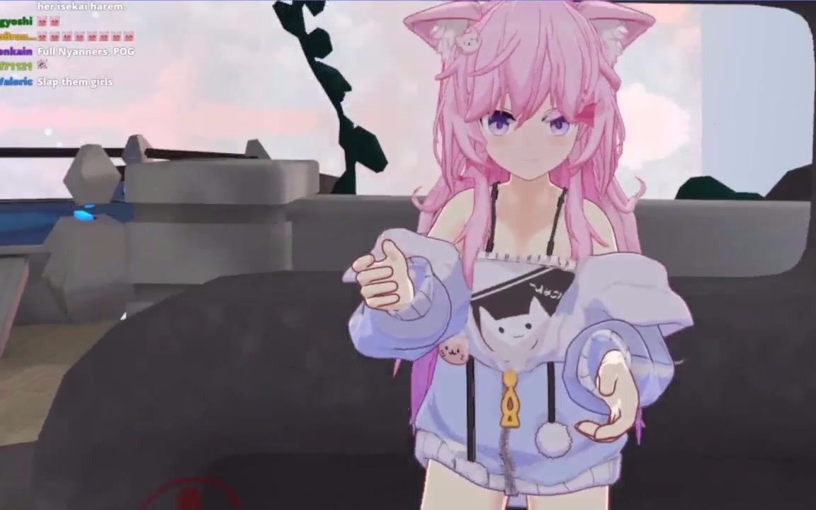 【切片】nyanners在VR chat里参加vshojo新年派对_哔哩哔哩_bilibili