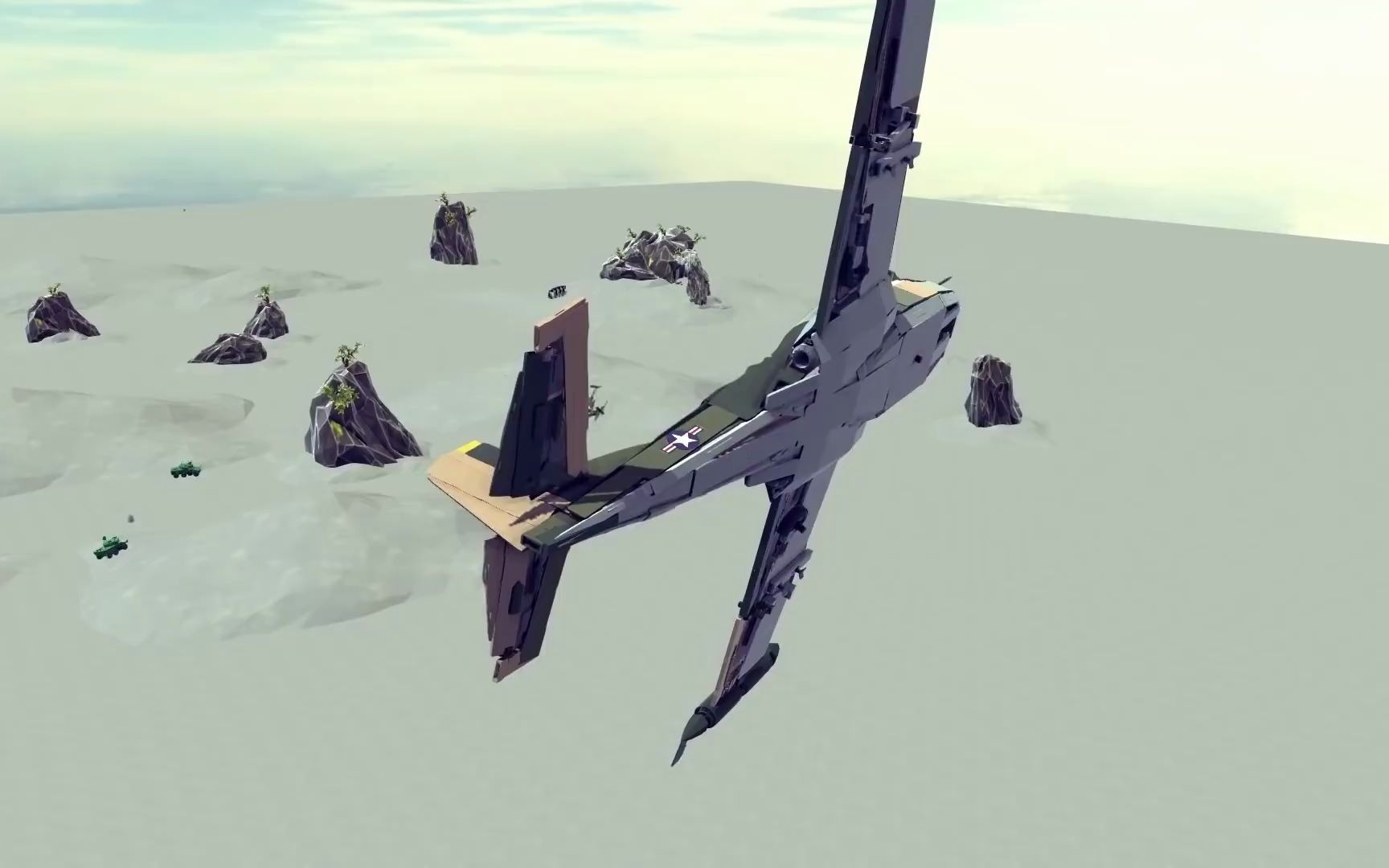 空对地作战#2 - Besiege - Big Mathis_哔哩哔哩 (゜-゜)つロ 干杯~-bilibili