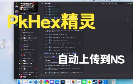 [宝可梦]剑/盾 自己给自己传精灵?PkHex自己捏的精灵如何上传到游戏机中?后续朱紫更新机器人同样适用-世界旅行者-游戏机-哔哩哔哩视频