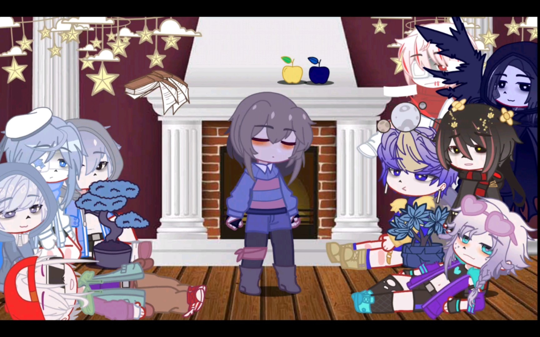 sans au react to frisk au (预告）_哔哩哔哩_bilibili