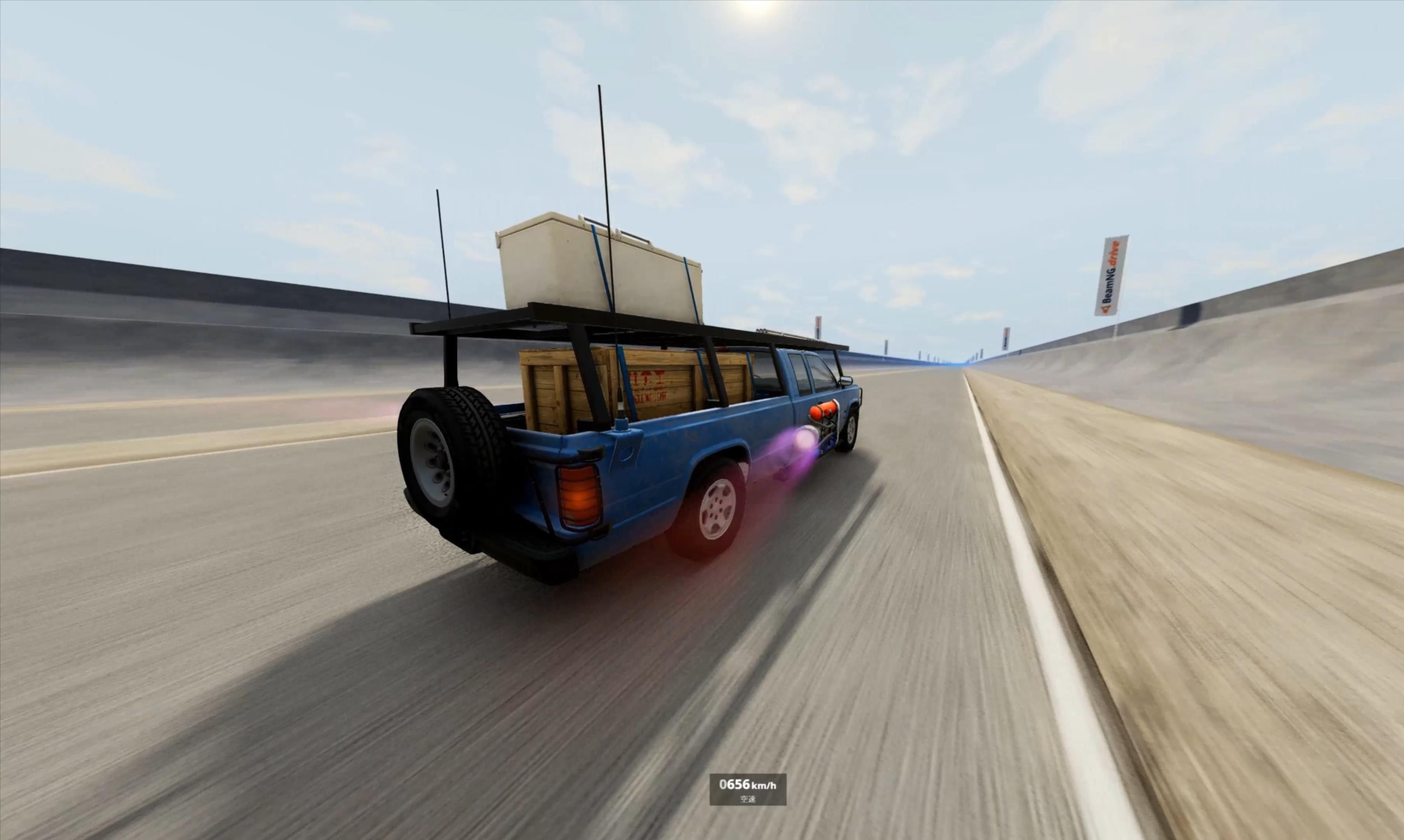 车在前面飞，魂在后面追-BeamNG-TV-BeamNG-TV-哔哩哔哩视频