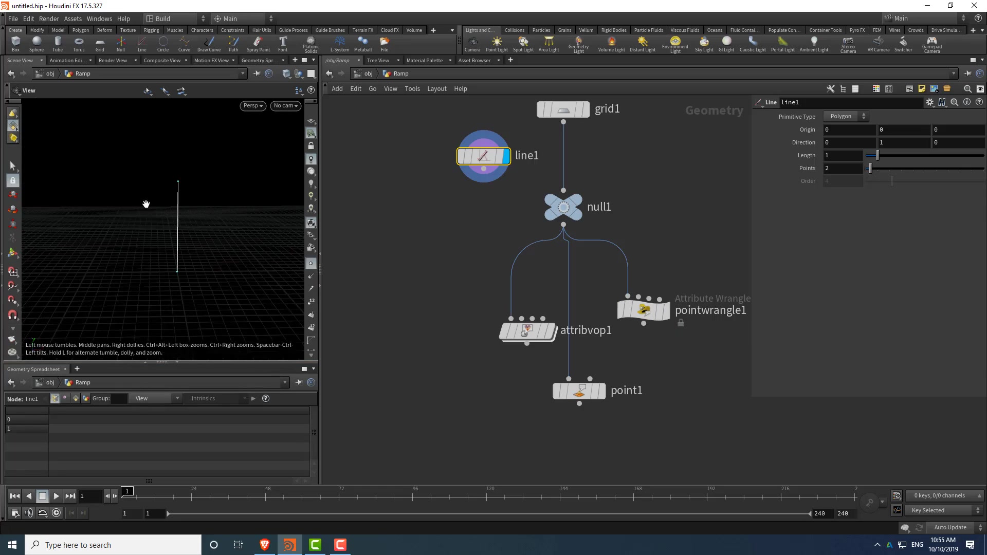 Houdini Fx "Quick tips": Four Way To Creae Ramp In Houdini on Vimeo_哔哩哔 ...