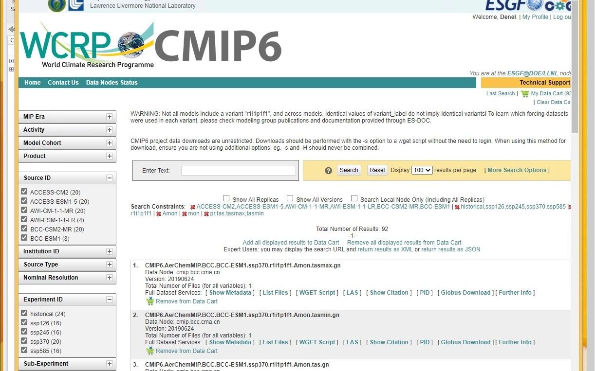 CMIP6 GCM 批量下载_哔哩哔哩_bilibili