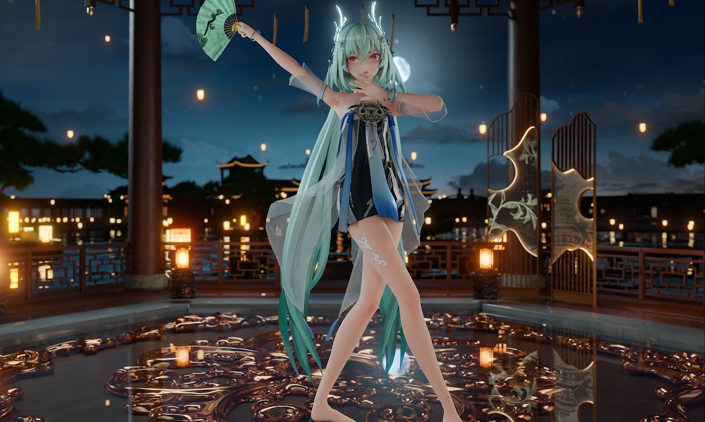 【4K·大鸭鸭】起初我是不愿意的....-幻之芯-MMD3-哔哩哔哩视频