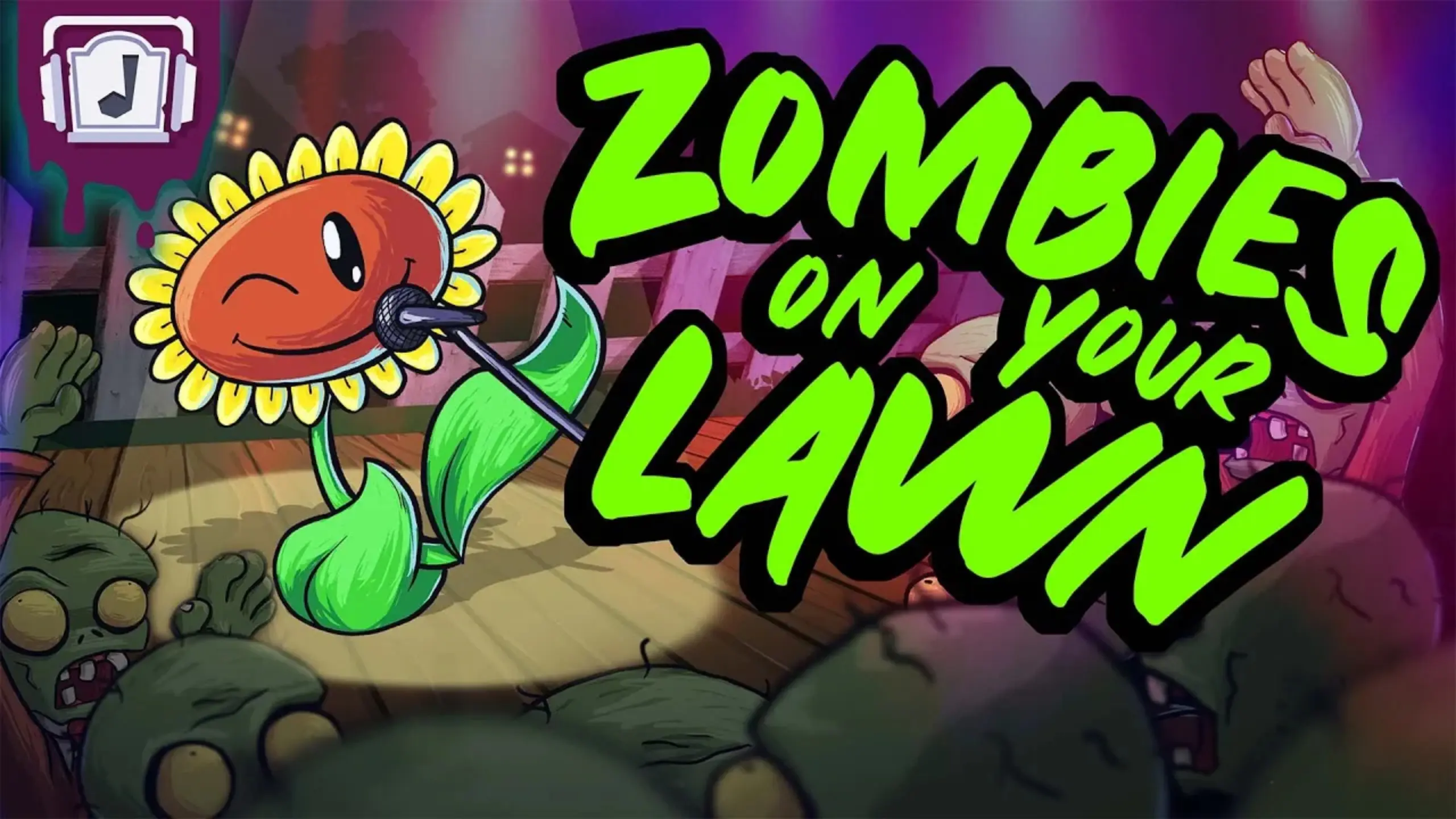 🧟🌻 Zombies on Your Lawn 🌻🧟 - Plants VS Zombies REMIX_哔哩哔哩_bilibili