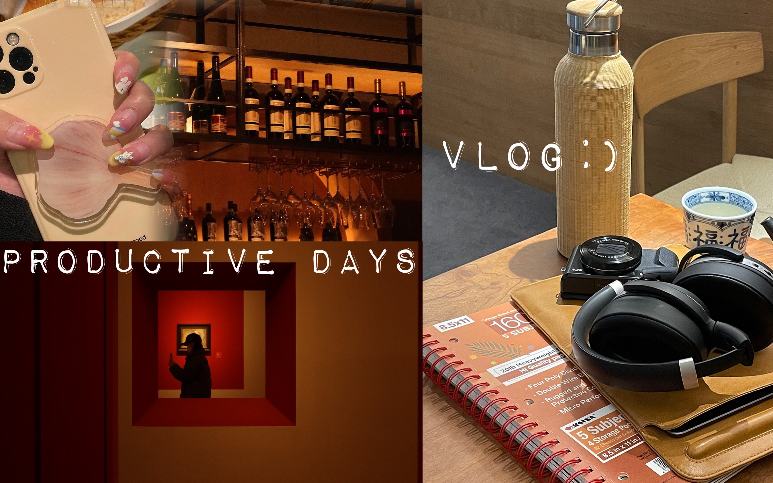 vlog: productive days｜学习法律课程｜公开课分享｜雅思备考｜舞剧只此青绿｜胡同美食探店｜早C晚A的日子-鲸鱼一腹-鲸鱼一腹 ...