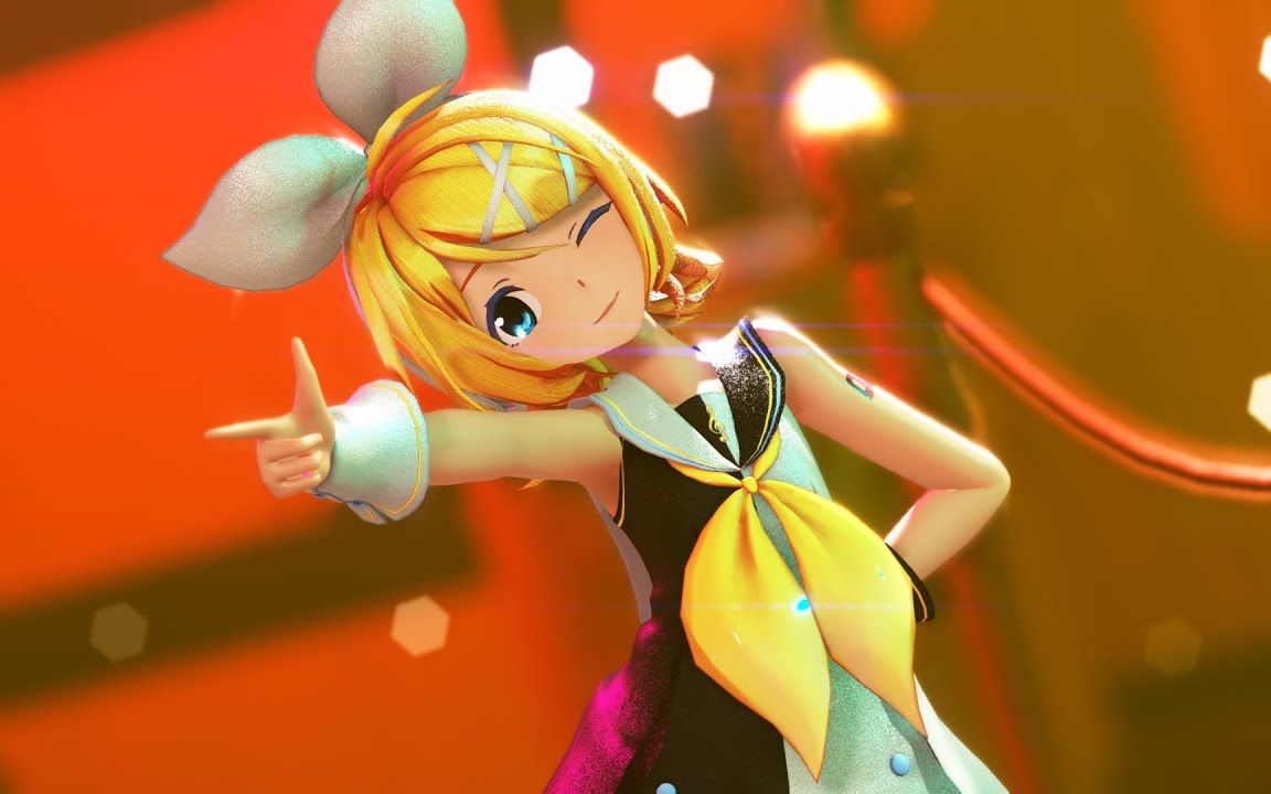 【MMD】xyzの魔法 【Sour Rin】【搬运】_哔哩哔哩_bilibili