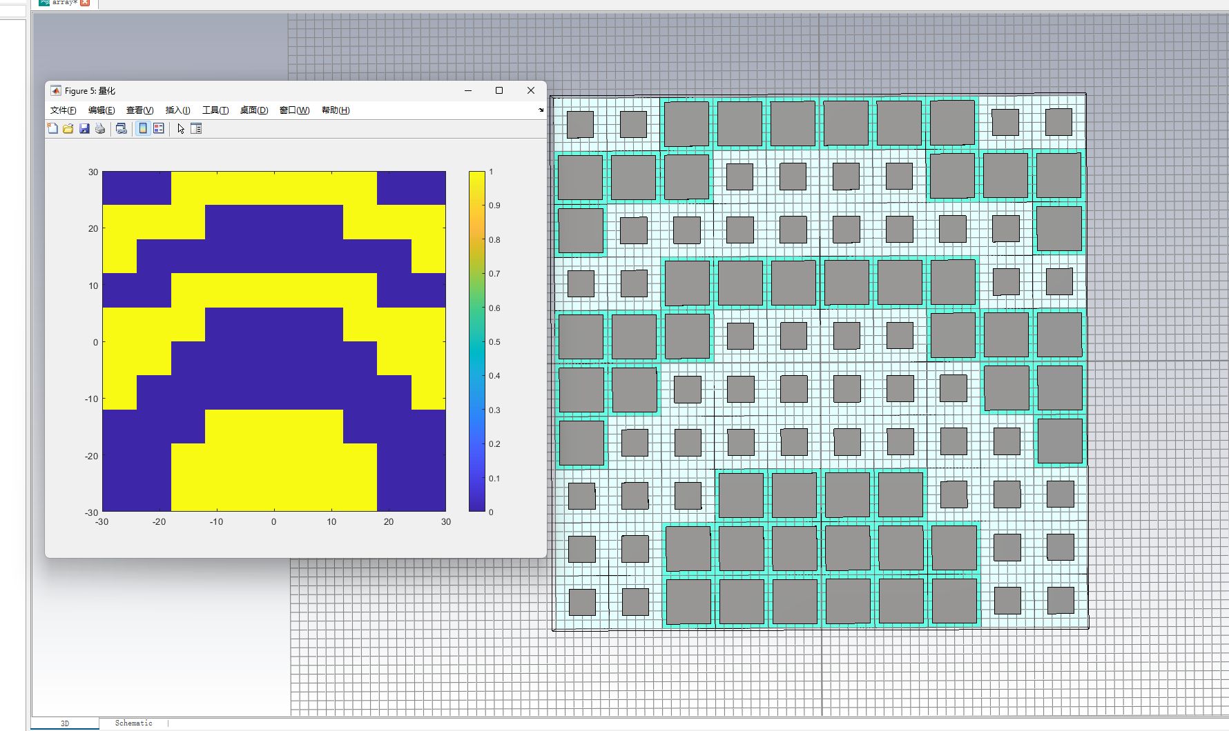 CST-Matlab联合仿真，建立自己的API包，基于编码超表面的自动排布-磁铁酥-超表面-哔哩哔哩视频