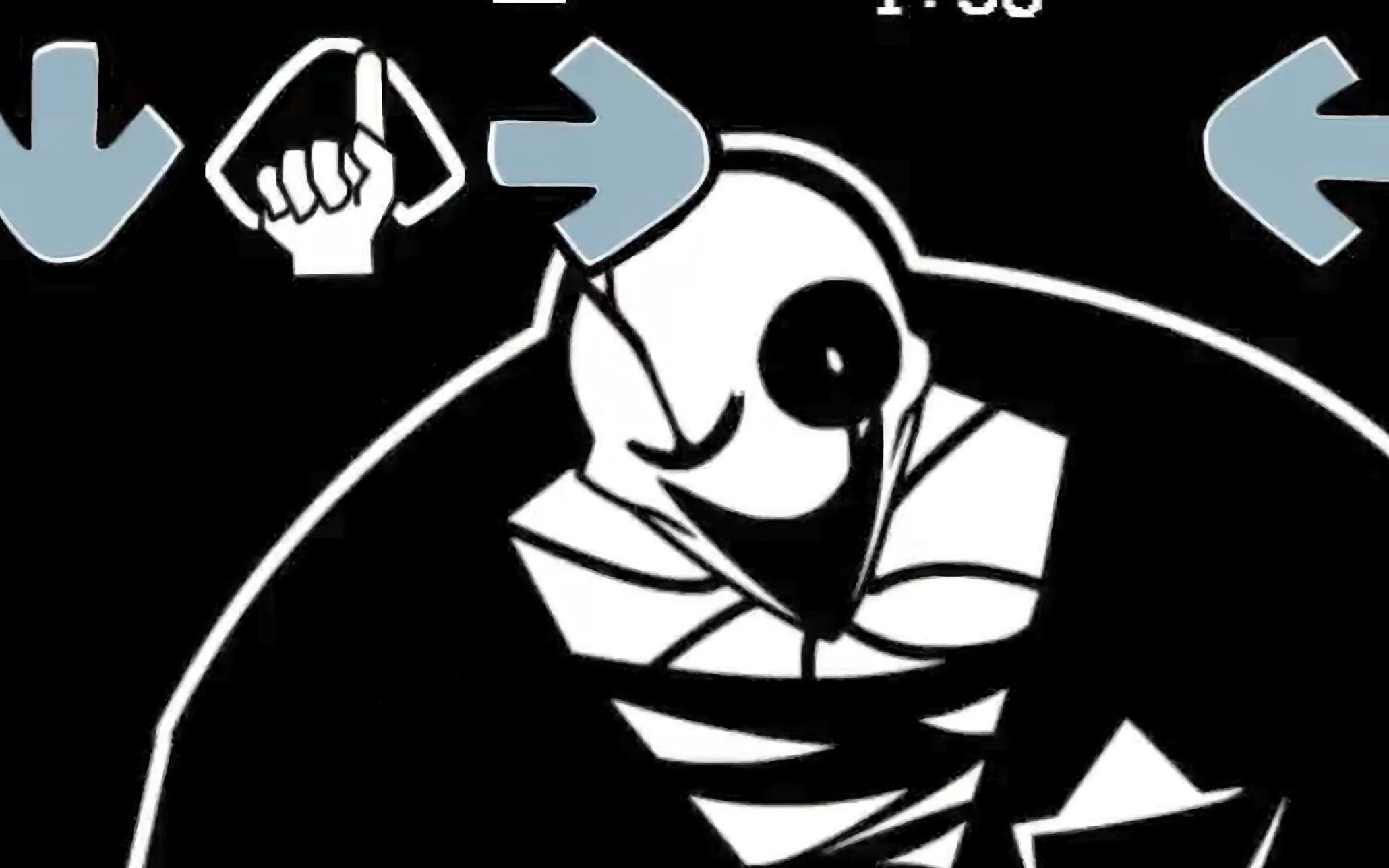 【FNF/Mod】vs W.D Gaster—Hands_哔哩哔哩bilibili