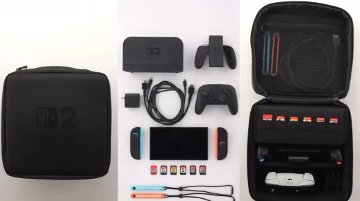 任天堂官方公开switch2收纳包使用效果展示_哔哩哔哩_bilibili