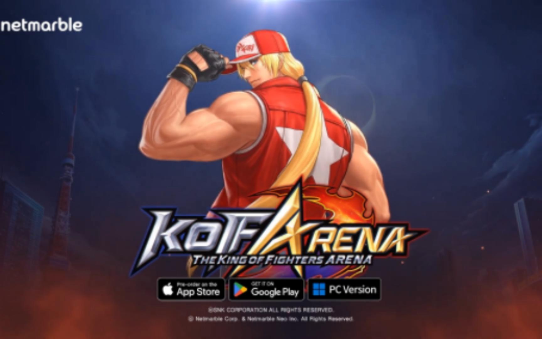 【KOFA】主打PVP网石新作！拳皇竞技场 特瑞、安迪、东丈宣传PV！_哔哩哔哩bilibili_拳皇