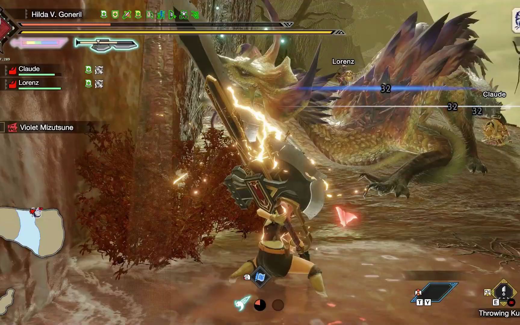 (转)【MHRS PC】斩斧 焰狐龙 2分14秒(by- juzzi)_单机游戏热门视频