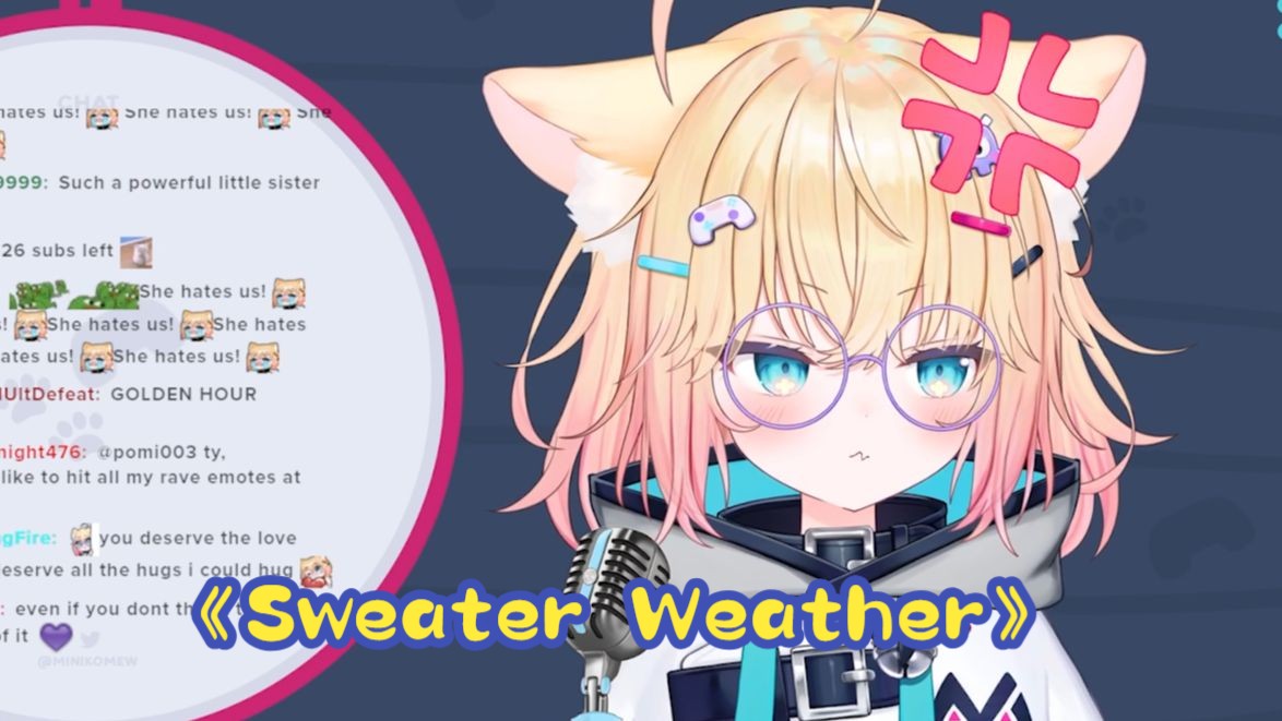 【miniko歌切】Sweater Weather-冰激凌不冰_-冰激凌不冰_-哔哩哔哩视频