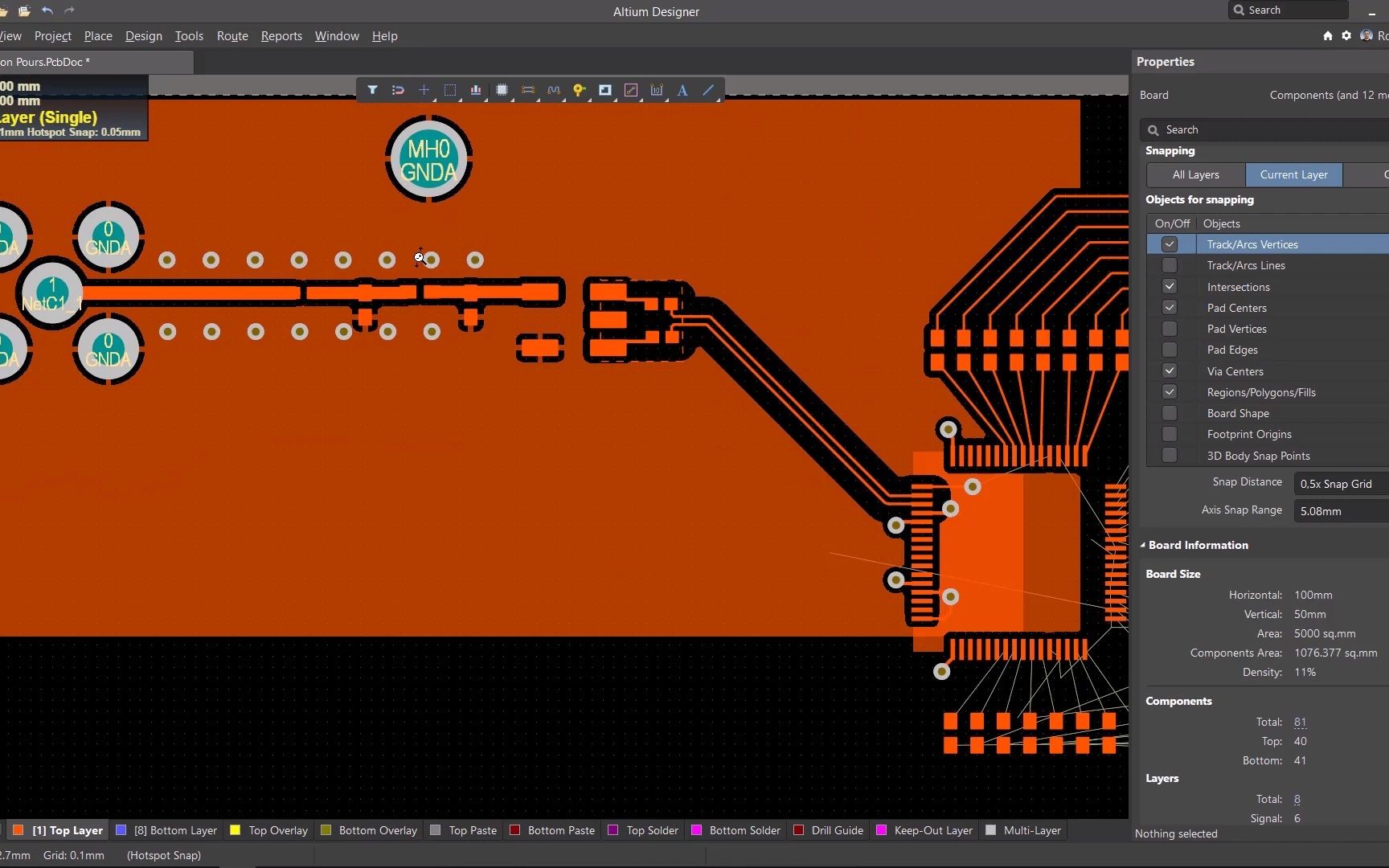 Polygon Pour in Altium Designer PCB Routing_哔哩哔哩_bilibili