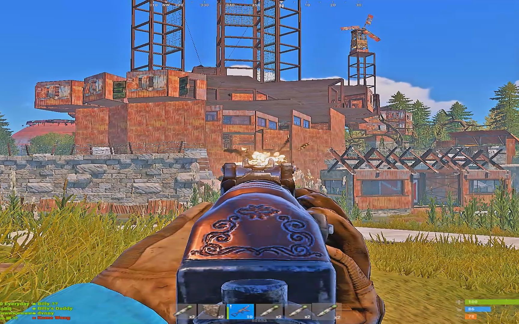 【Rust】Rust HDRP 4K画质第一视角试玩