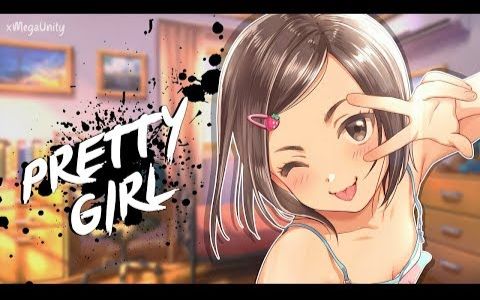 Nightcore - Pretty Girl (Remix) Lyrics_哔哩哔哩_bilibili
