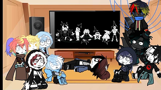 •sans au react to Underpants•True ending•_哔哩哔哩_bilibili