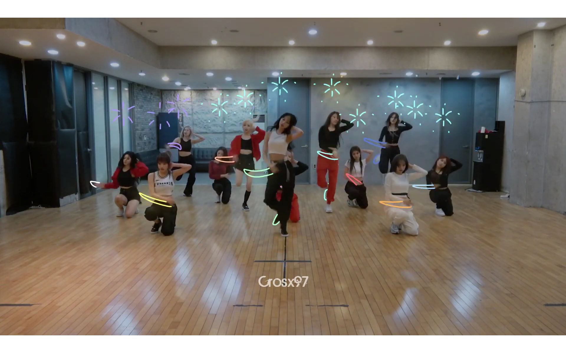 210119 IZONE PANORAMA 练习室 特效_哔哩哔哩_bilibili