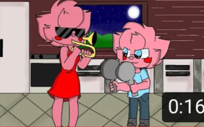 【Anoood2000】When mama isn’t home meme (piggy)_哔哩哔哩_bilibili