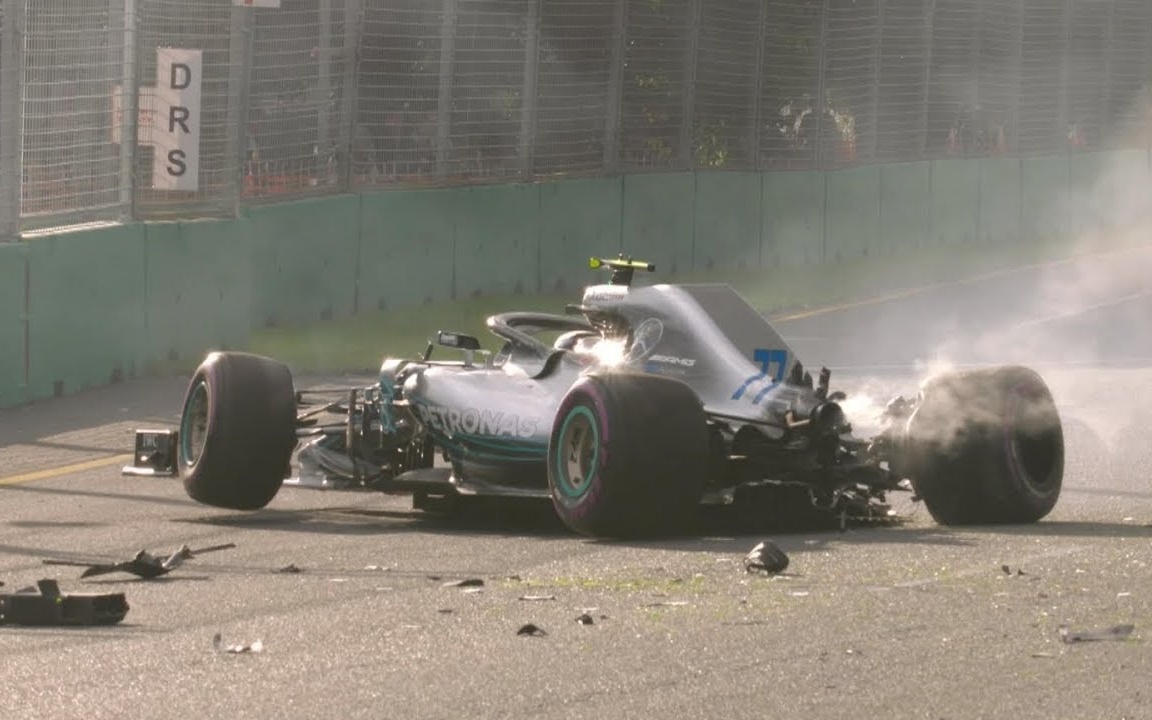 【汽车】F1半程2018赛季事故，撞车，失误集锦1080P----F1 2018 Crashes - Mid Season_哔哩哔哩 (゜-゜ ...