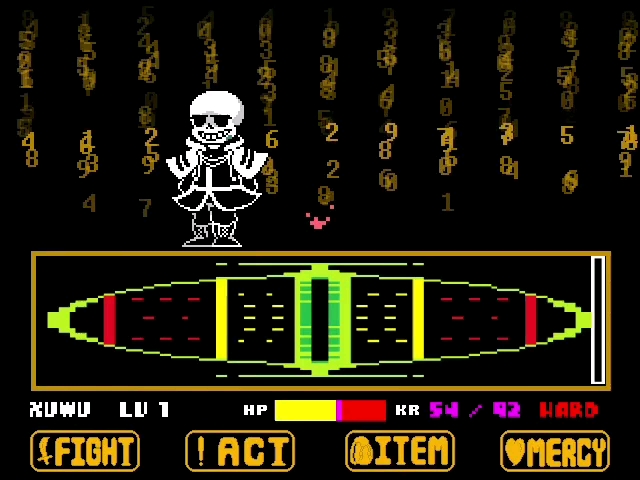 number sans一阶段困难模式打到最后回合_传说之下