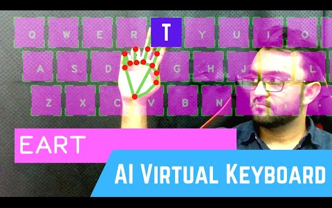 【教程】使用OpenCV 实现AI 虚拟键盘 | CVZone - 哔哩哔哩