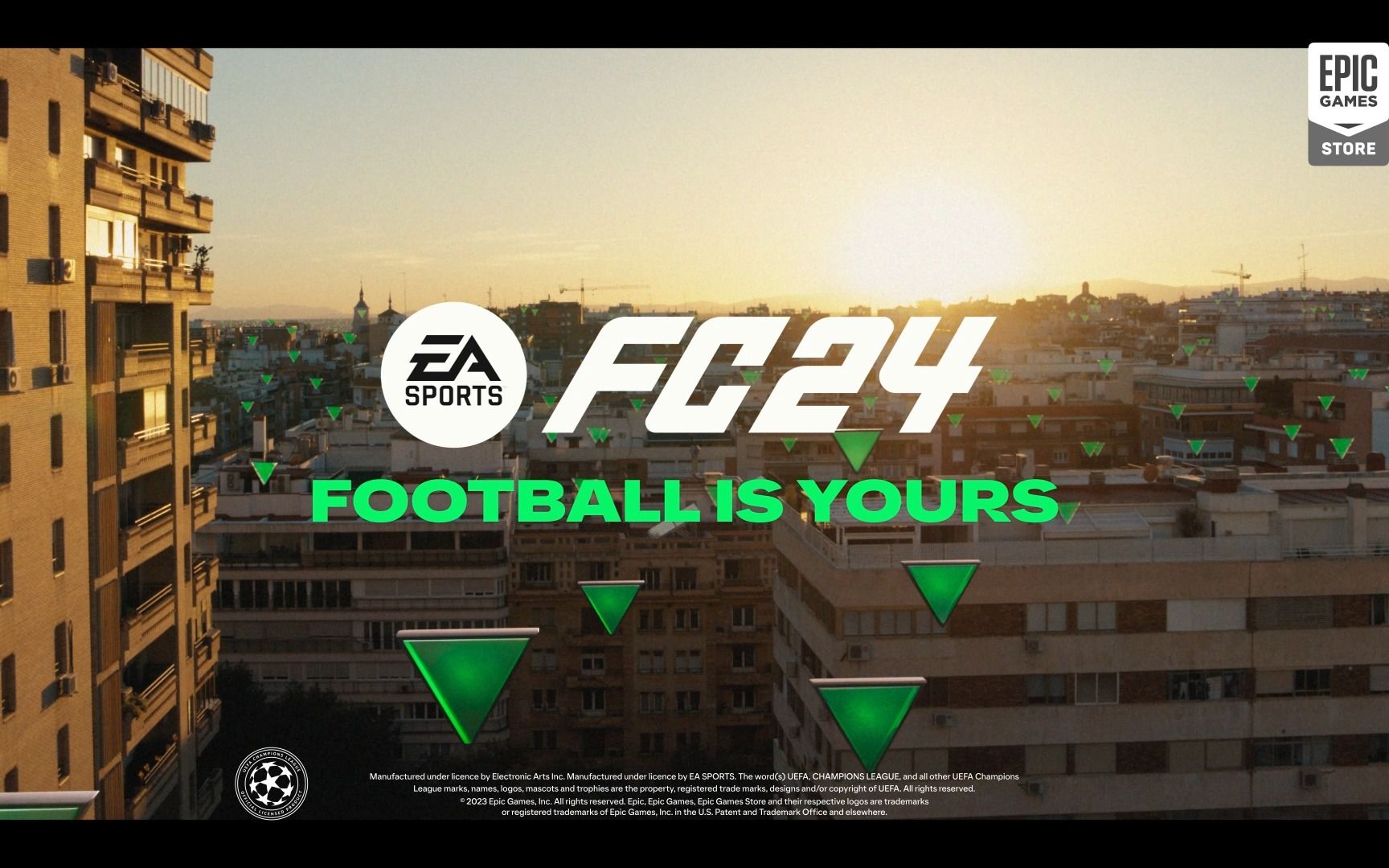 每个人都能成为巨星！FC24上线！-Epic游戏商城-Epic游戏商城-哔哩哔哩视频