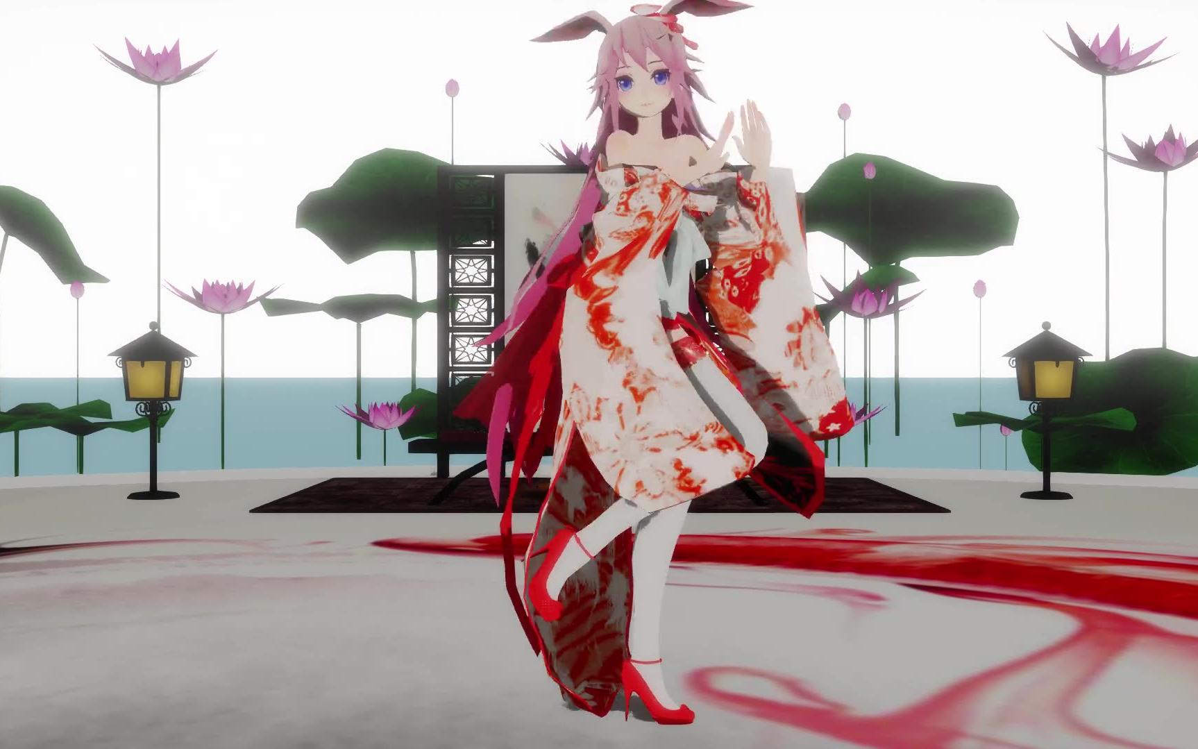 【什么都尝试系列】2d风格mmd_哔哩哔哩_bilibili