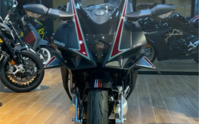 一百三十万是不是贵了点… Bimota TESI H2 北京首台_哔哩哔哩_bilibili
