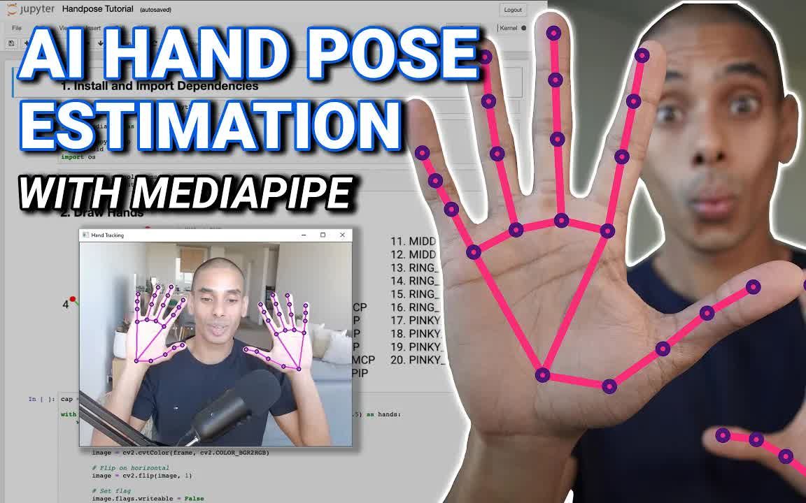 Python+Mediapipe项目--通过手势控制音频播放