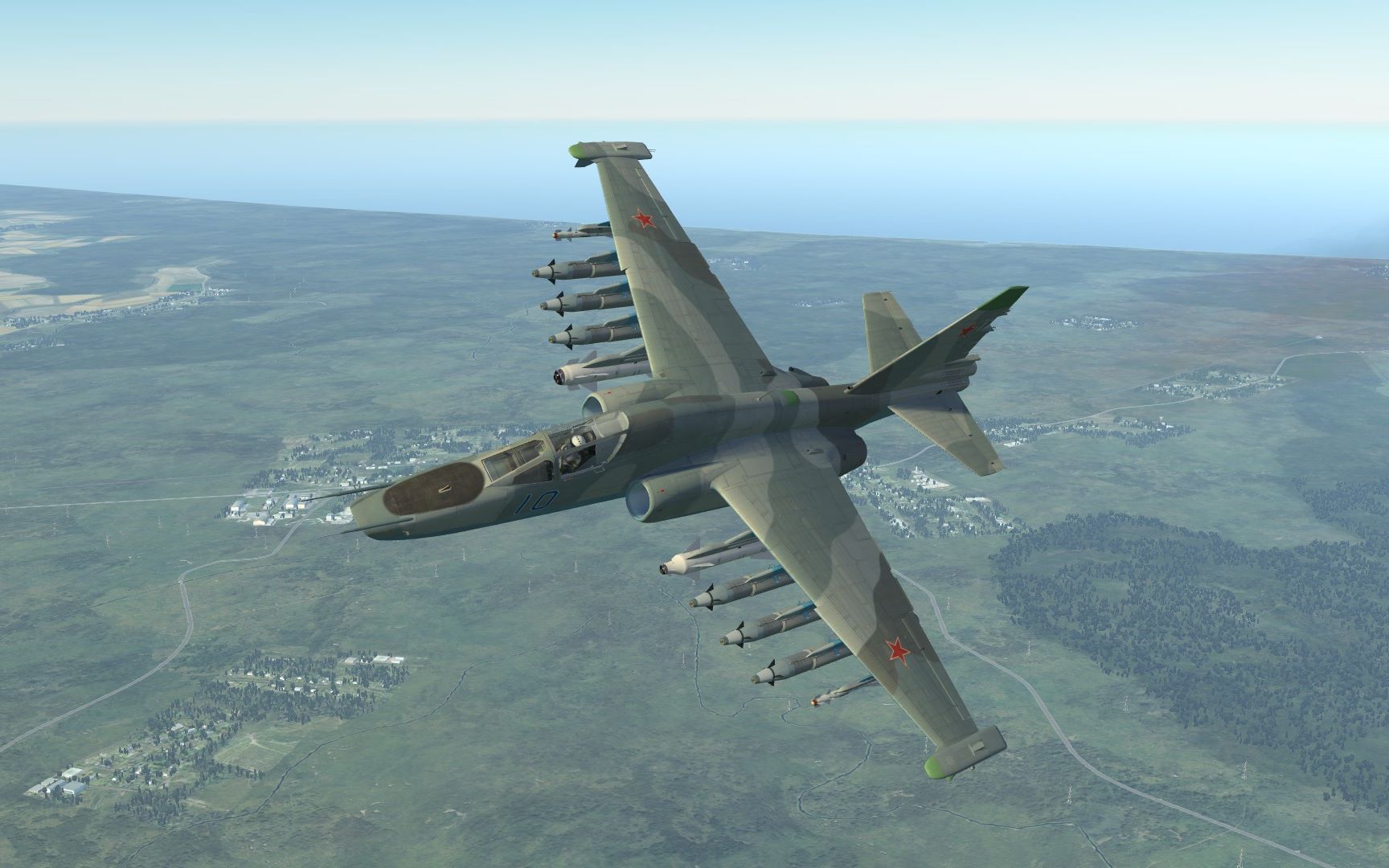 DCS World SU-25T 武器简介—导弹篇(上) KH-29系列及S-25L_哔哩哔哩_bilibili