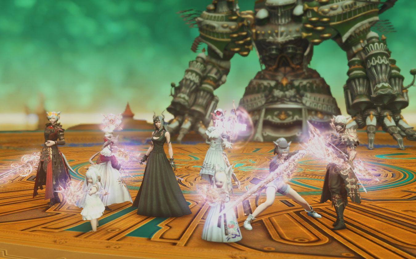 【FF14】绝亚召唤P4怎么打1w5_哔哩哔哩_bilibili
