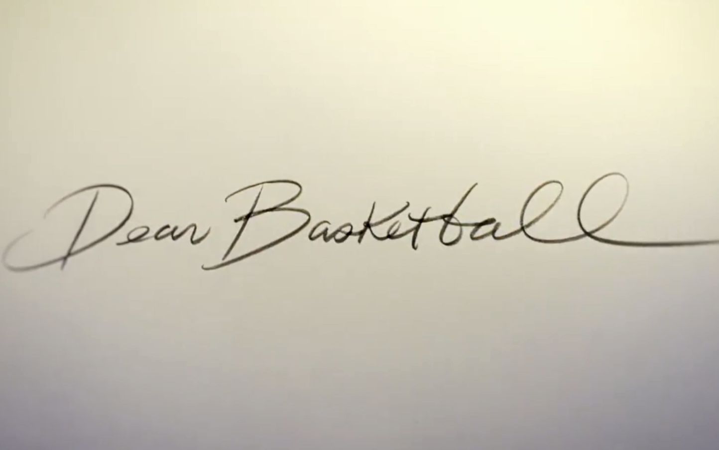 亲爱的篮球完整版（Dear Basketball）_哔哩哔哩_bilibili