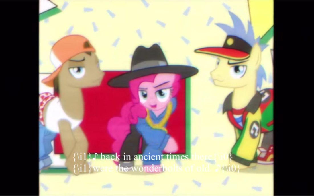 【MLP】Pinkie Pie‘s rap_哔哩哔哩_bilibili