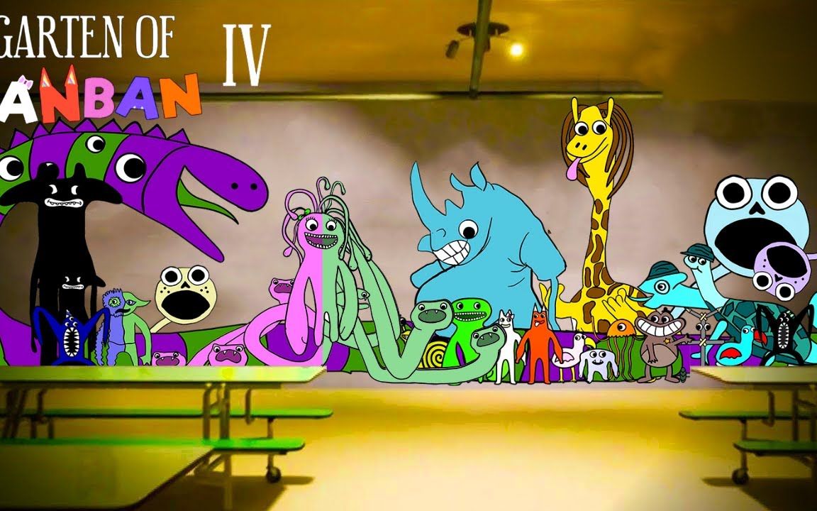 Garten of Banban 4 - PATCHED WILLY vs Nighty Boo’s MOM (Gameplay )