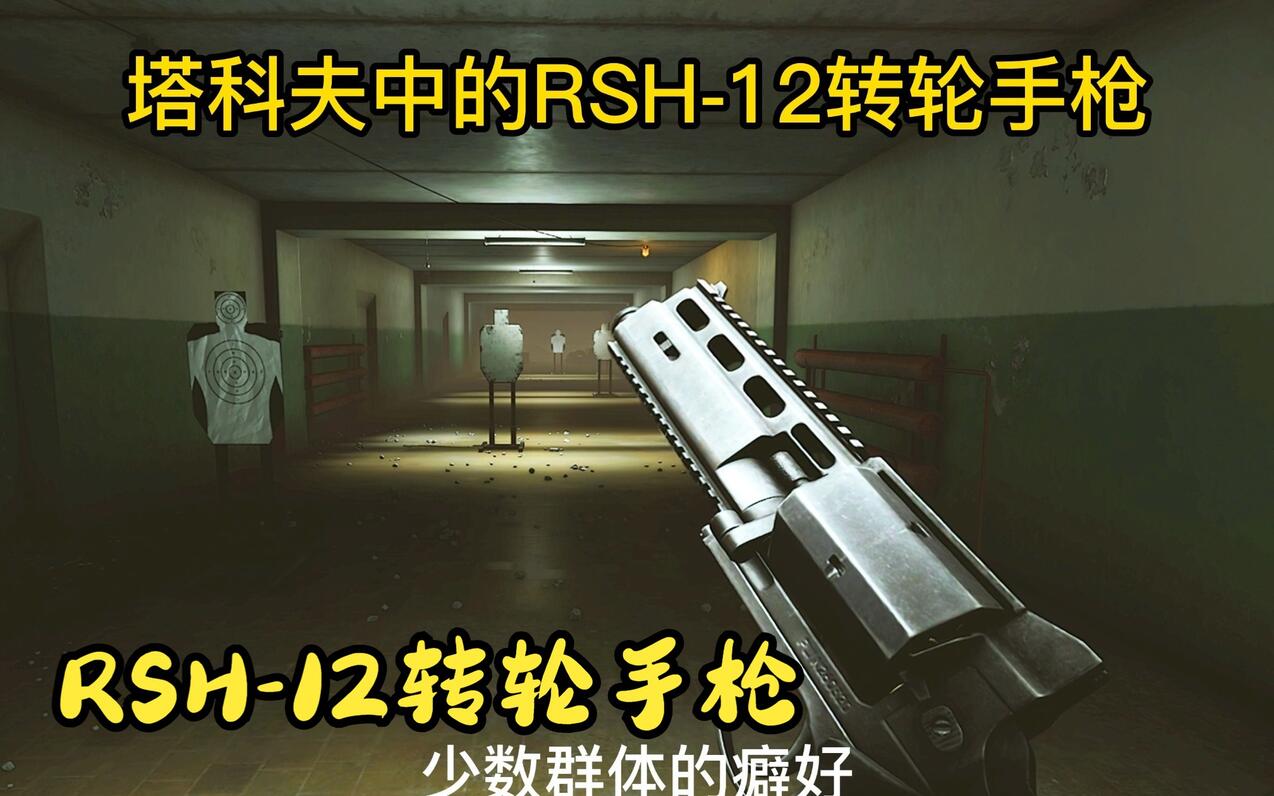 武器科普-俄产的RSH-12反器材左轮手枪 - 哔哩哔哩