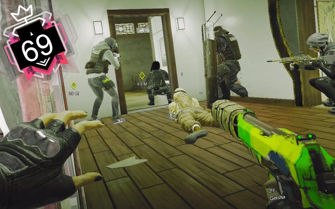 【TheGodlyNoob】The Most Insane 900 IQ Caveira play in Rainbow Six Siege ...