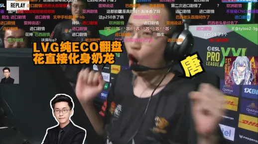 玩机器看LVG纯ECO翻盘 花直接化身奶龙 太唐了_哔哩哔哩bilibili_CSGO