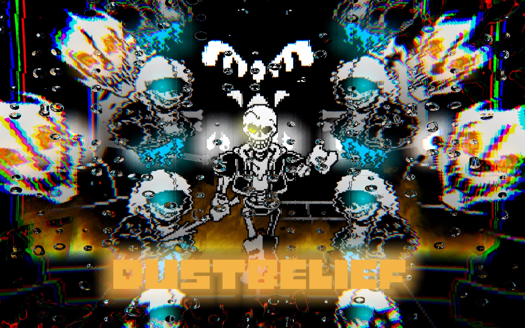 【无伤/超燃！！！】DustBelief Papyrus Fight By ARI一命无伤通过！！！
