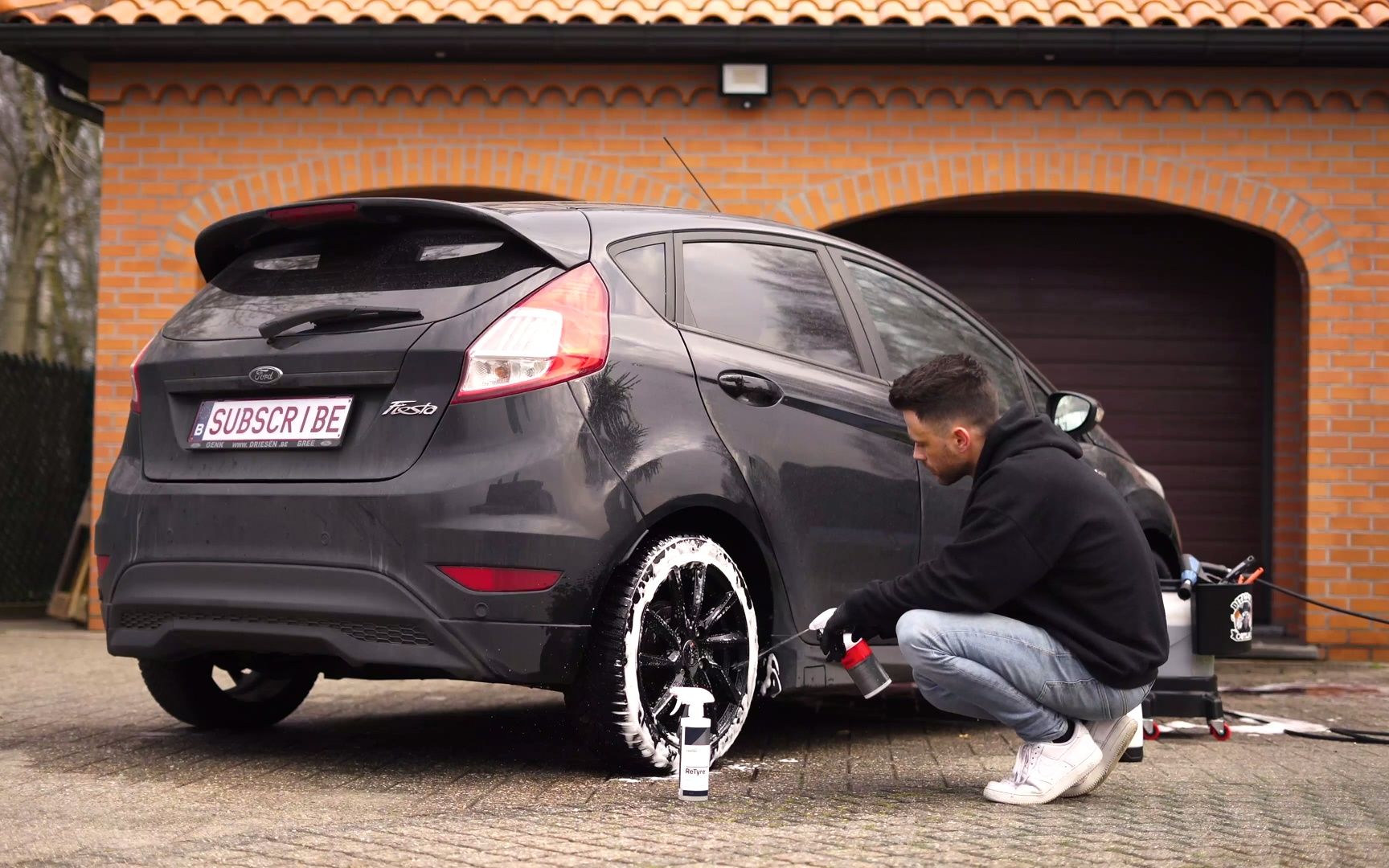 Ford Fiesta Exterior Deep Clean - Auto Detailing_哔哩哔哩_bilibili