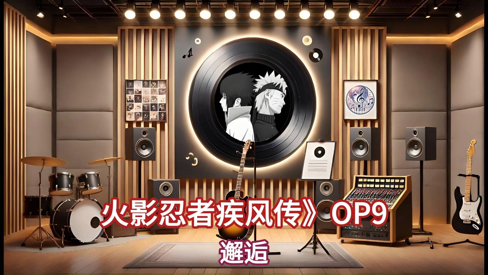 【母带级Hi-Res试听】《邂逅》|《火影忍者疾风传》OP9，忍者羁绊与宿命之音（中日字幕）-道-明-子-音乐-哔哩哔哩视频