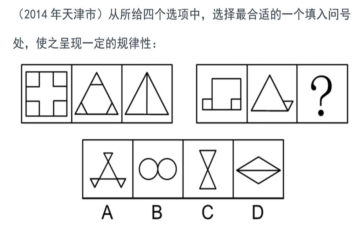 图形推理之思考逻辑50_哔哩哔哩_bilibili