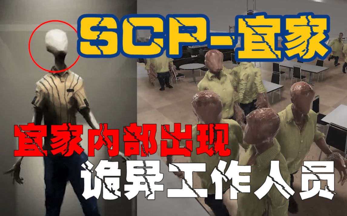 【SCP-3008无限宜家】看着像卖家具的，其实是个连接多维度的空间，进入了就无法出去-郑郑有磁-郑郑有磁-哔哩哔哩视频