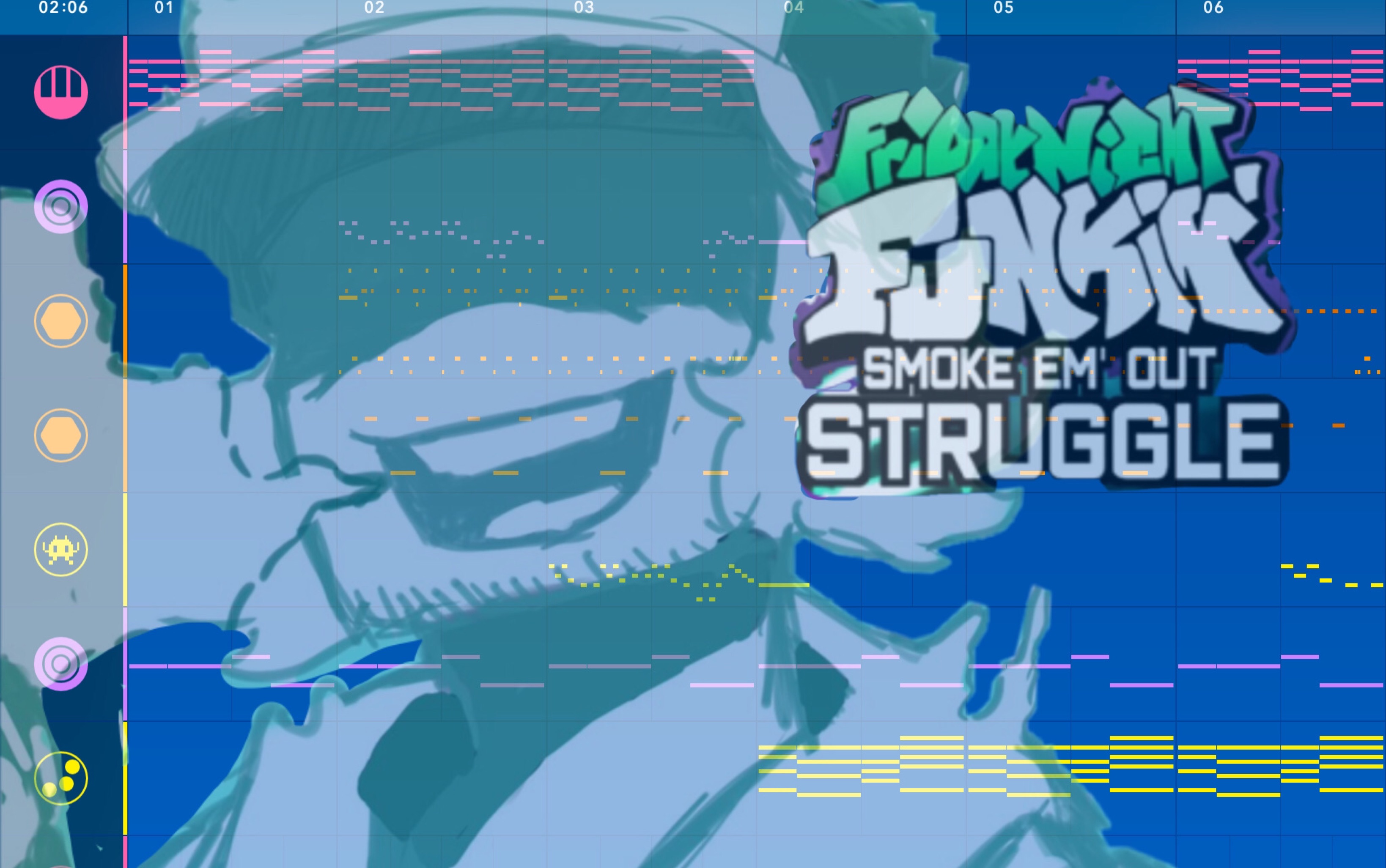 【Friday Night Funkin】Garcello第四阶段：Fading （Mix）_哔哩哔哩_bilibili