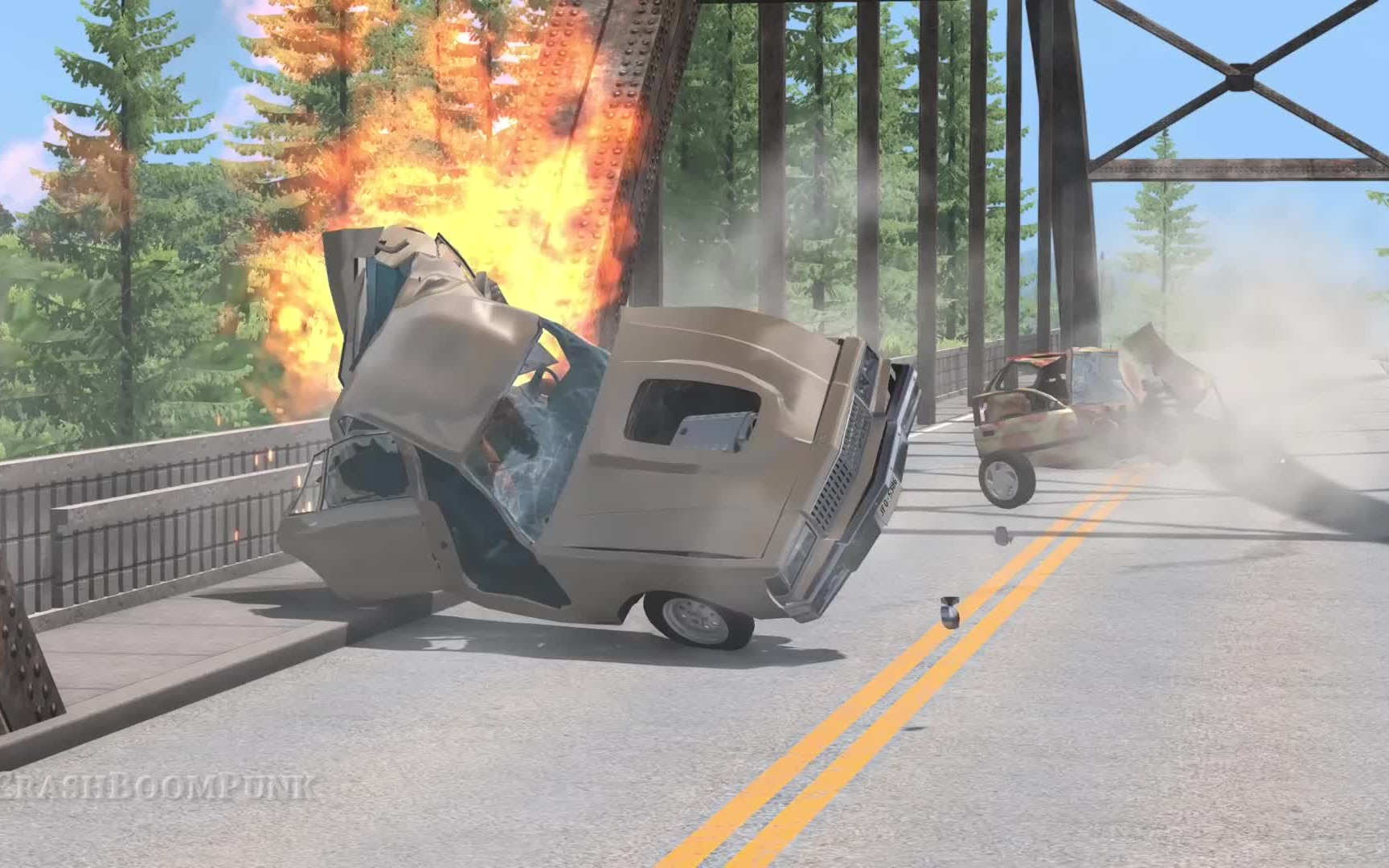 Beamng Drive Crashes Crashboompunk - The Best Picture Of Beam