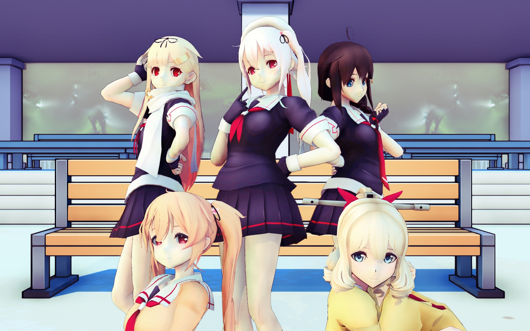 （舰C MMD）随心所欲mercy_哔哩哔哩_bilibili