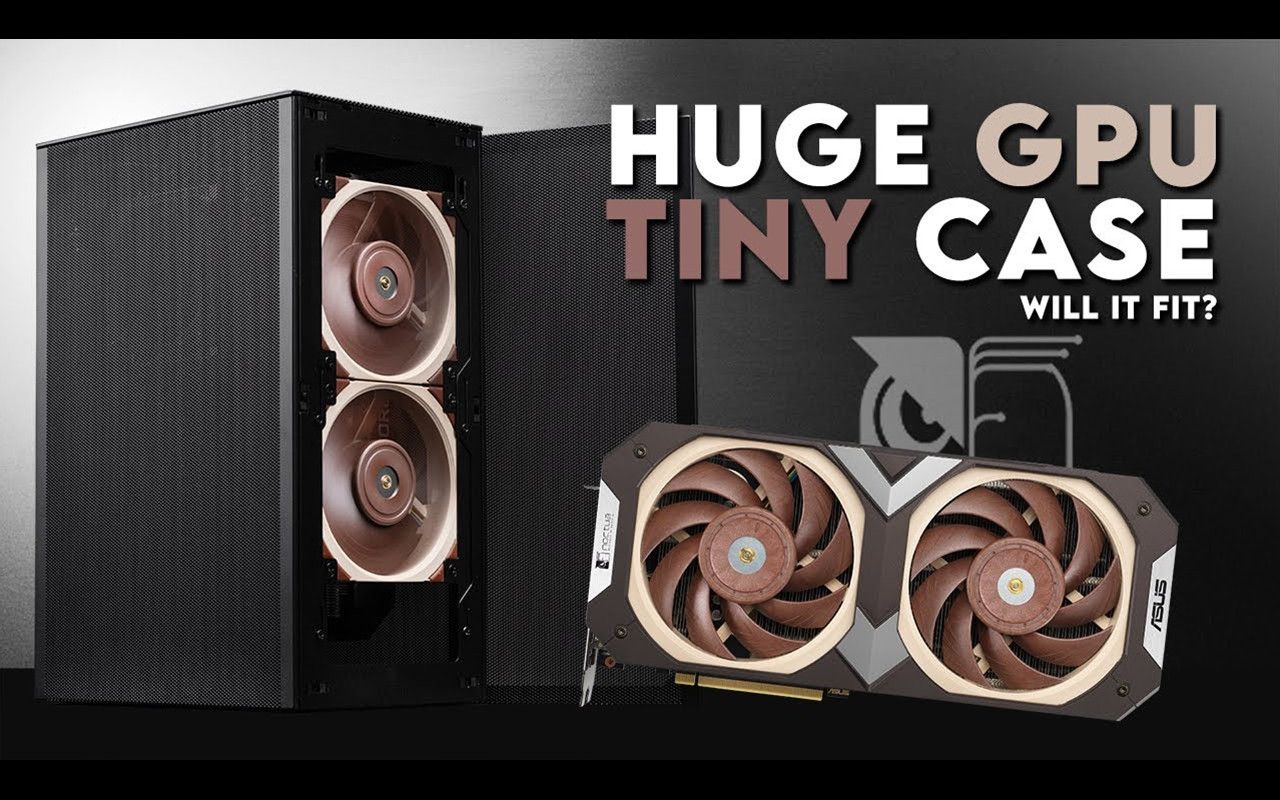 【4K】SSUPD Meshlicious 全猫头鹰风冷Mini-ITX小钢炮工整舒适装机 R7 5700X + 华硕x猫头鹰RTX 3070 ...