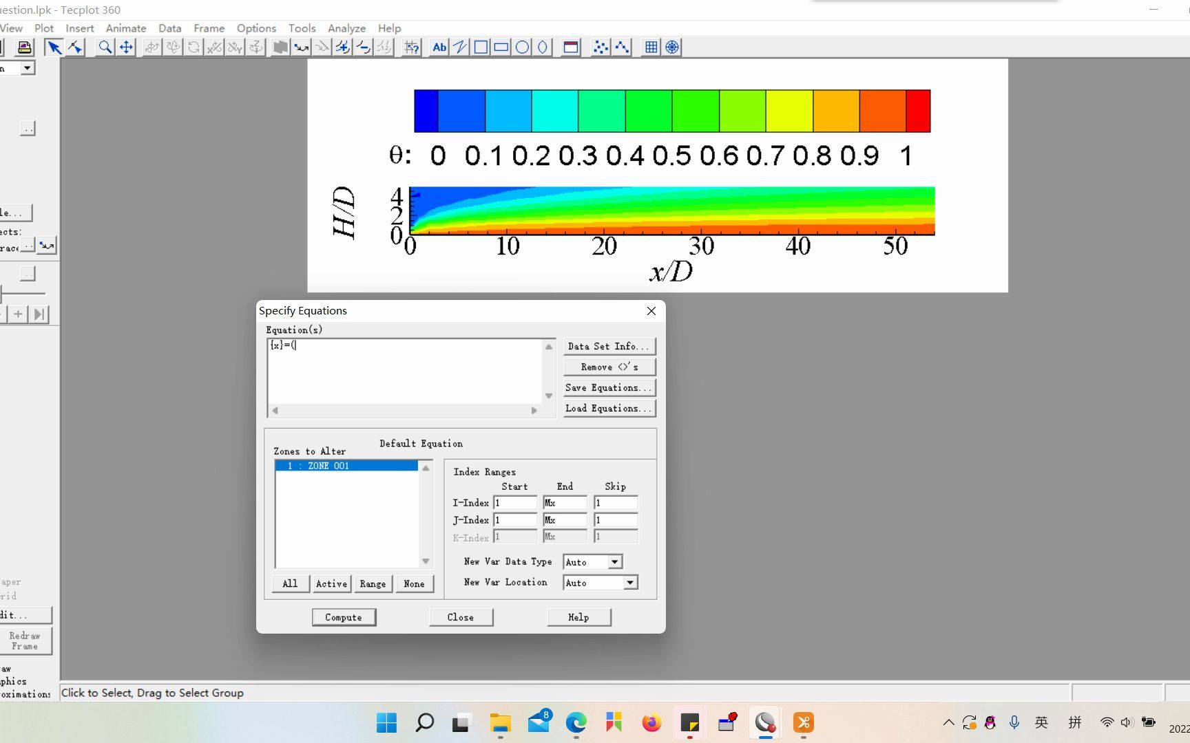tecplot等值线显示+线数据抽取