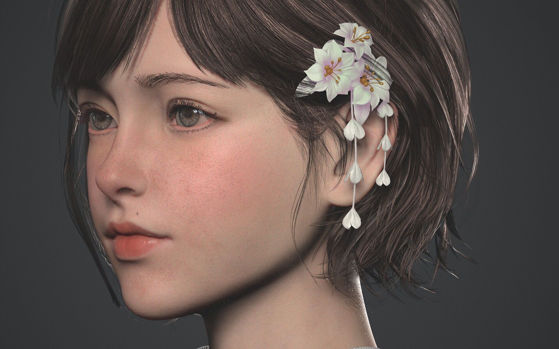 【3D建模】zbrush头发笔刷演示一波_哔哩哔哩_bilibili