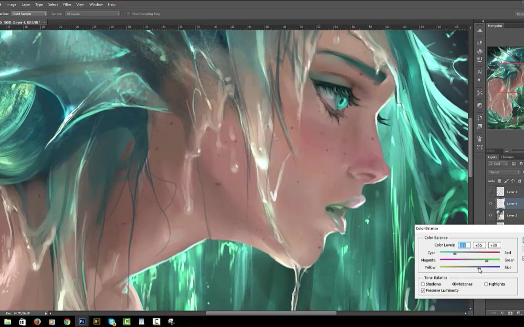 【ps绘画】CG插画原画，动画游戏人物教学篇_哔哩哔哩_bilibili